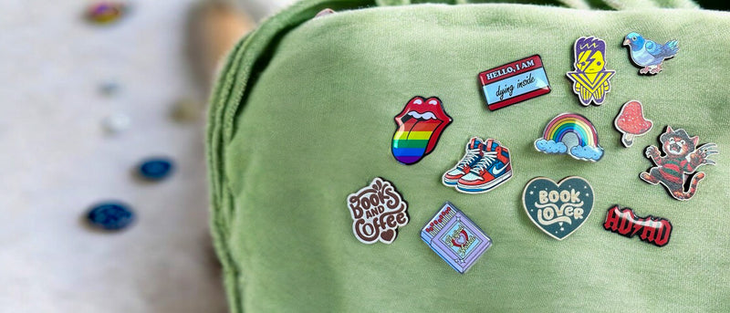 Custom Soft Enamel Pins, Soft Enamel Badges, The Enamel Pin Factory