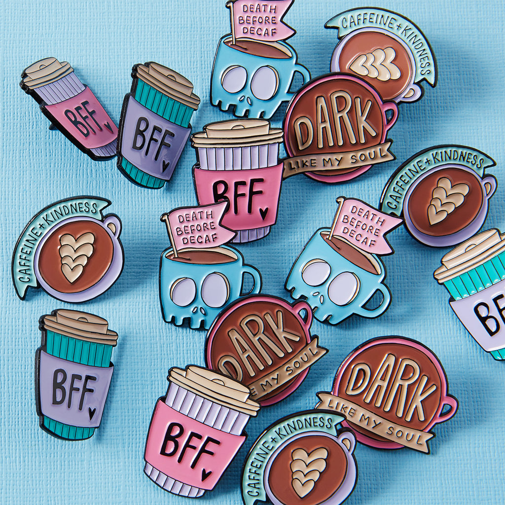 Custom Soft Enamel Pins, Soft Enamel Badges, The Enamel Pin Factory