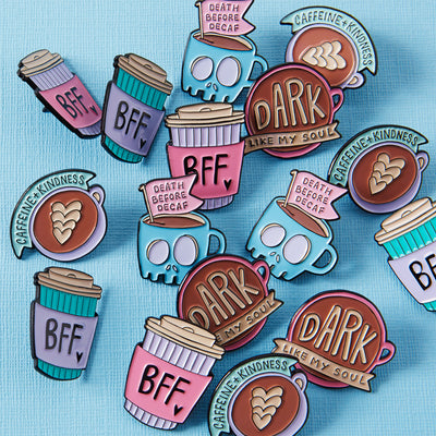 Custom Enamel Pins, Custom Enamel Badges, The Enamel Pin Factory